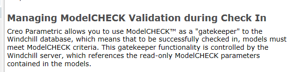 Check in failed because "ModelCHECK failed on mode... - PTC Community