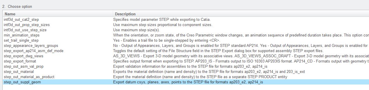 Step exporting and importing - PTC Community