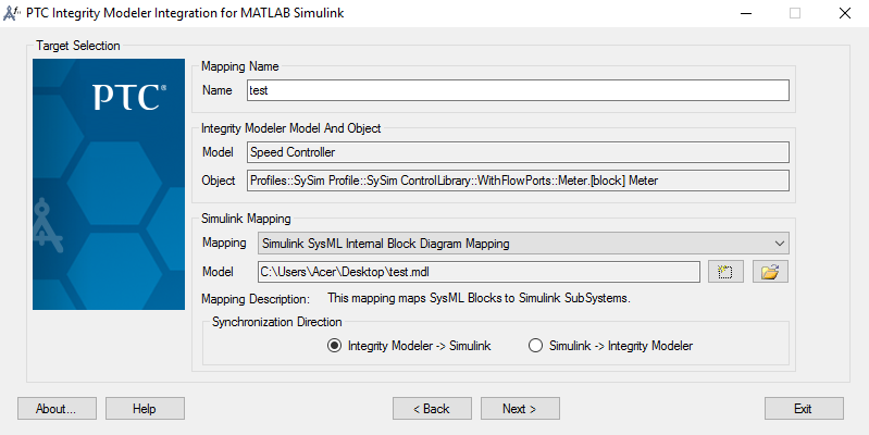 How to integrate Simulink with Integrity Modeler - PTC Community