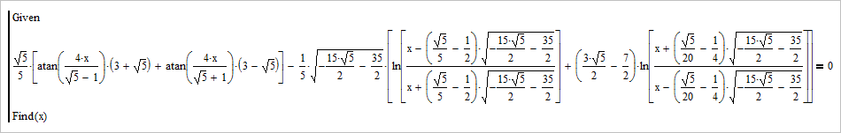 Solved: atan( ) , ln( ) and Find( ) - PTC Community