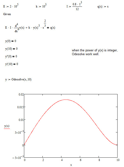Solved How To Solve An Ode Like This In Mathcad PTC Community