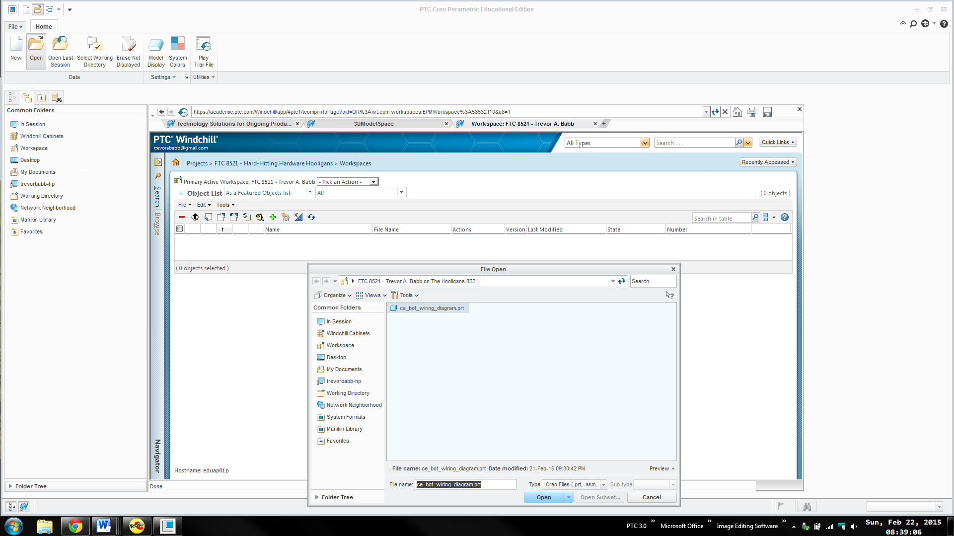 Solved: Re: Files Not Clearing From Windchill Workspace - PTC Community