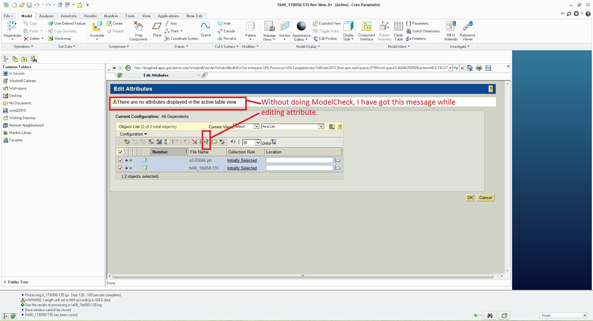 Solved: Importing step files and .IGS files in Creo - PTC Community