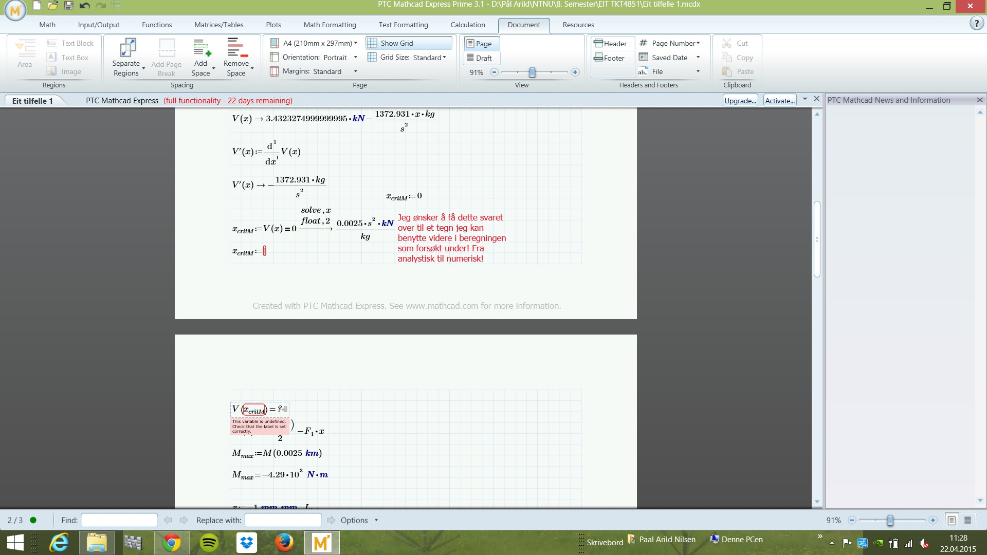 How to solve an equation and get a numerical solut... - PTC Community