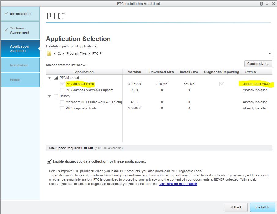 Problem while installing PTC Mathcad Prime Express - PTC Community