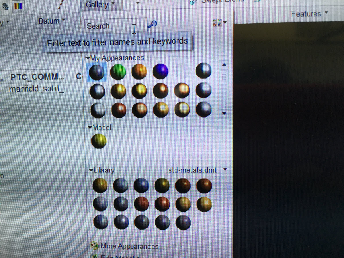 Creo 3 Colors - PTC Community