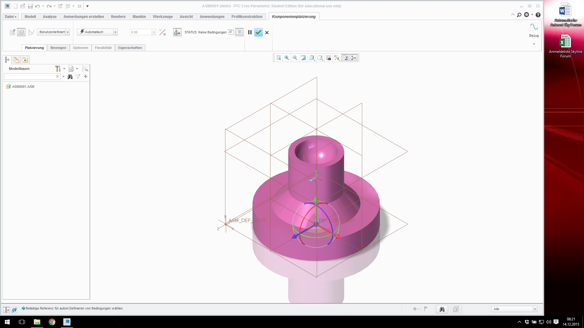 Solved: Placement disappeared - PTC Community
