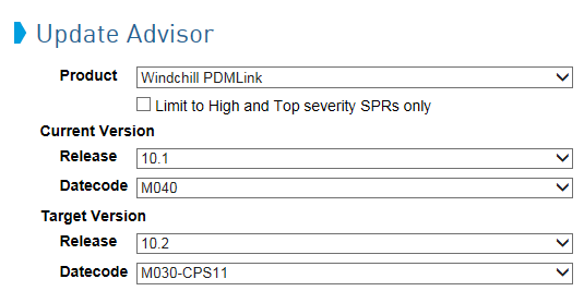 Solved: Having trouble finding a PDM version differences d... - PTC ...