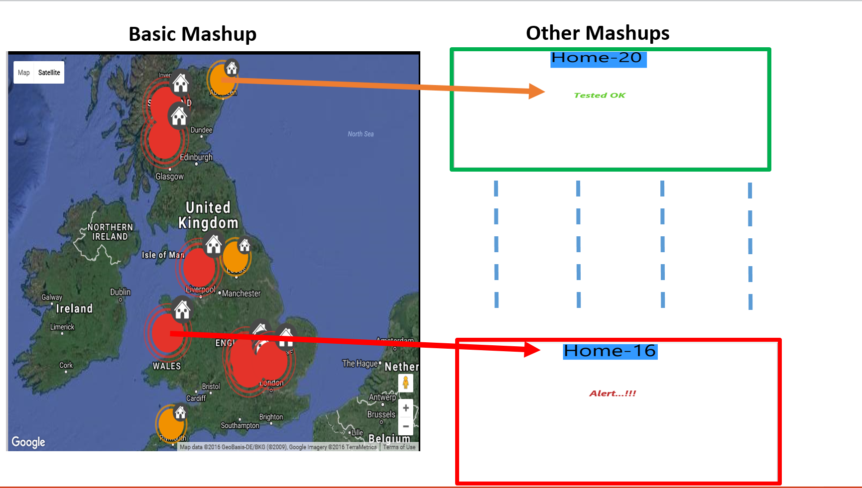 Solved: How to link markers of google map with another mas... - PTC ...