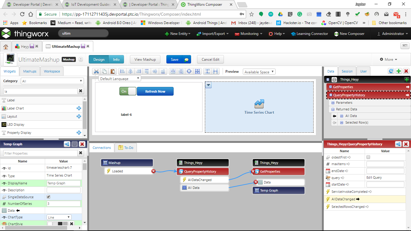 Creating chart in Thingworx - PTC Community