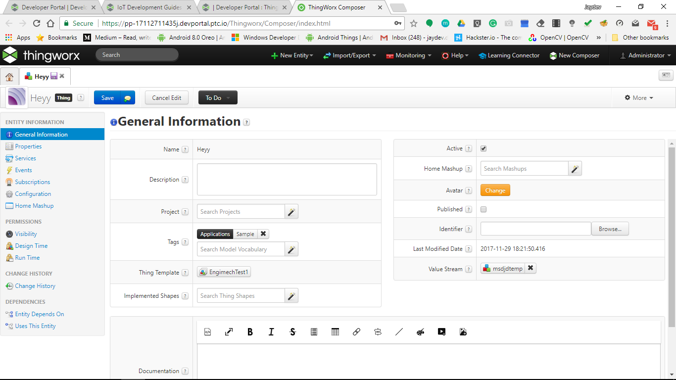 Creating chart in Thingworx - PTC Community