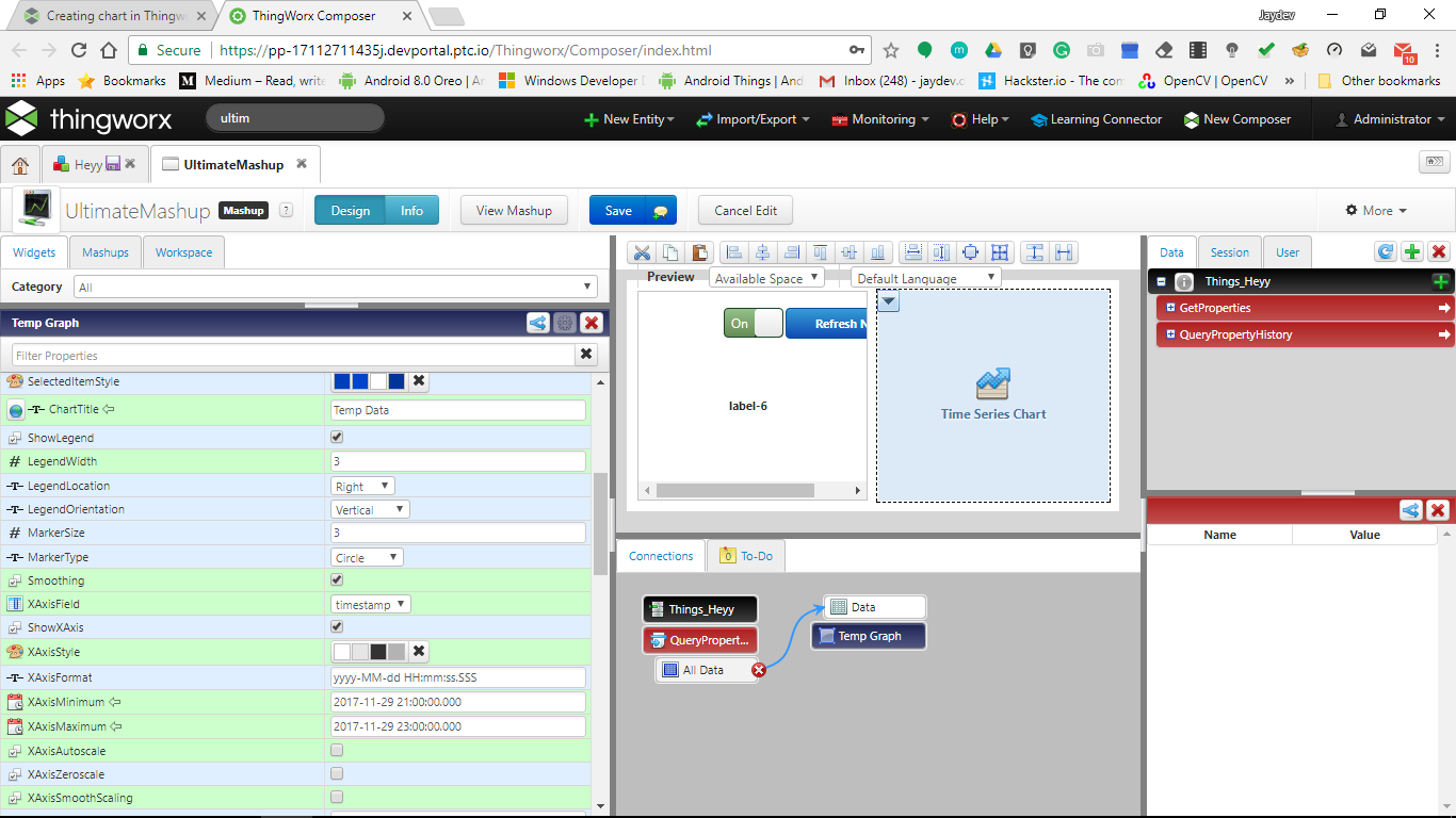 Creating chart in Thingworx - PTC Community
