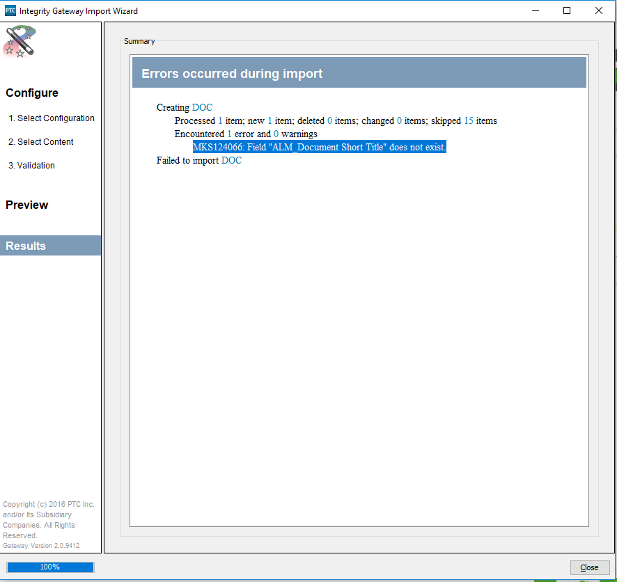 Ptc Integrity Client Import Option Ptc Community 