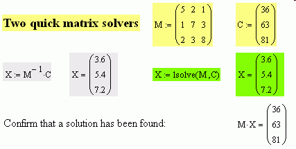 How do you solve a linear systems of equations? - PTC Community