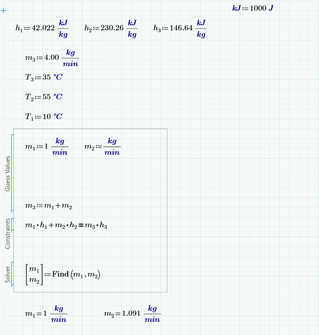 Solved: 3 equations with 3 unknowns - PTC Community