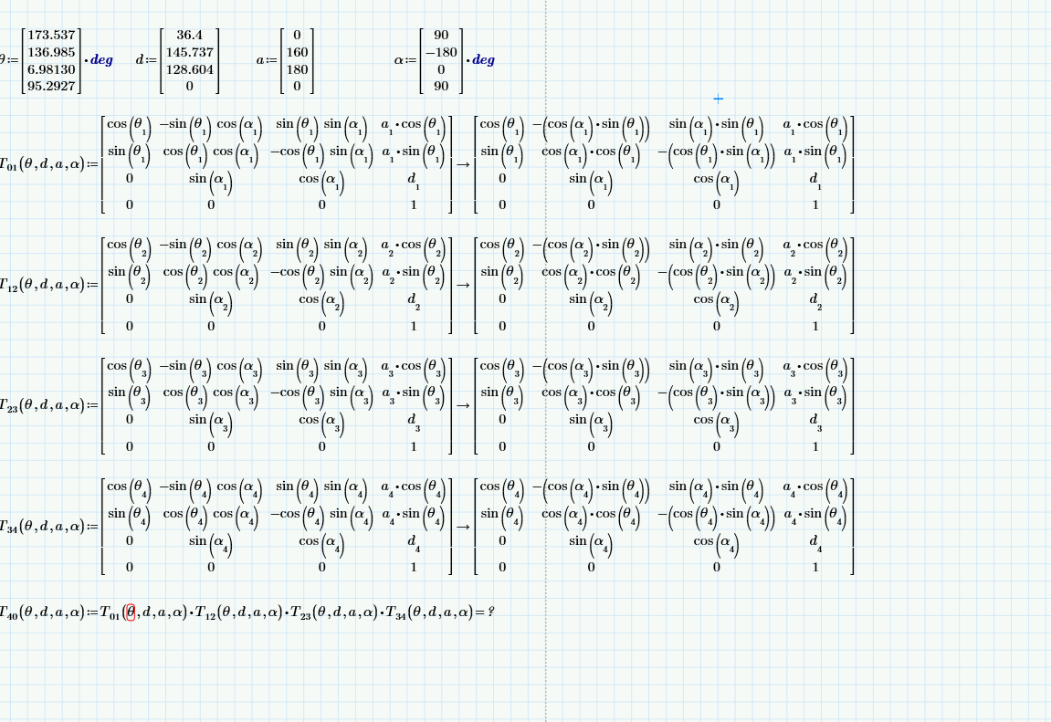 Solved: Transformation Matrices - PTC Community