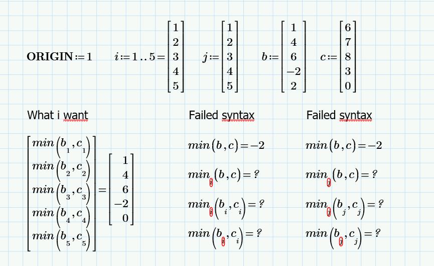 Solved: Min/Max at each index between 2 matricies - PTC Community