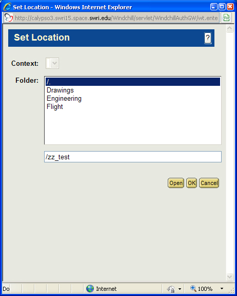 Intralink 9.1: Moving CAD Part to a Different Prod... - PTC Community