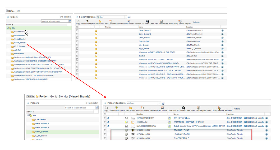 Workspace Folders Appearing At Site Ptc Community 