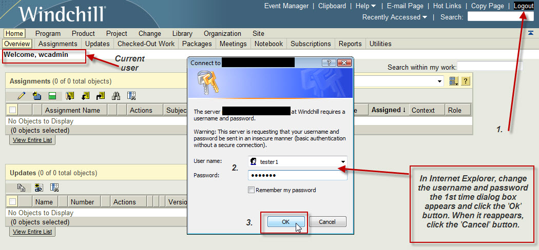 Windchill Logout Customization Installation Files ... - PTC Community