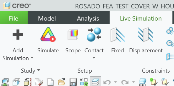 Solved Creo Ansys Simulation Vs Creo Live Simulation Sc Ptc