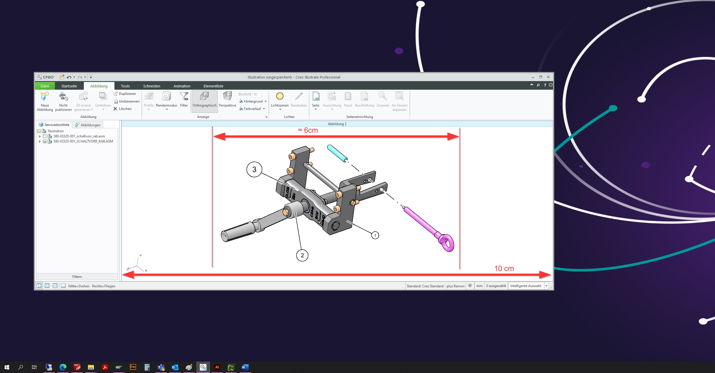 Solved: Creo Illustrate Image arrangement, size and export - PTC Community