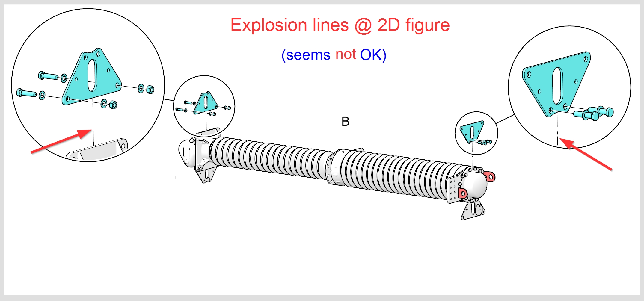 Solved: Creo Illustrate, Explosion line differences @ 3D a... - PTC ...