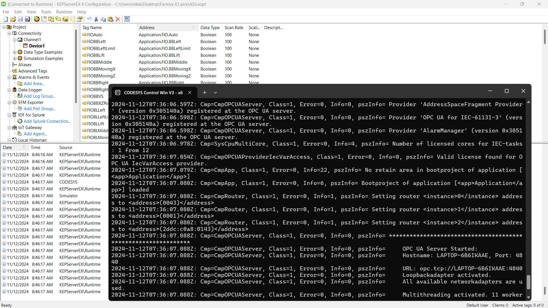 Solved: Kepserver Ex Codesys connection - Device is not re... - PTC ...