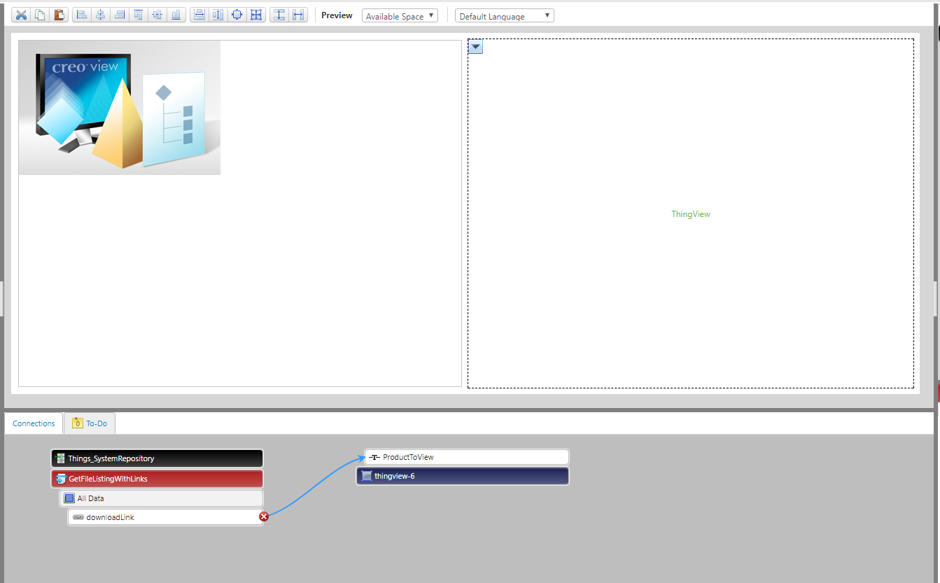 Solved How To Use Thingviewcreoview Widget To Display Ca Ptc