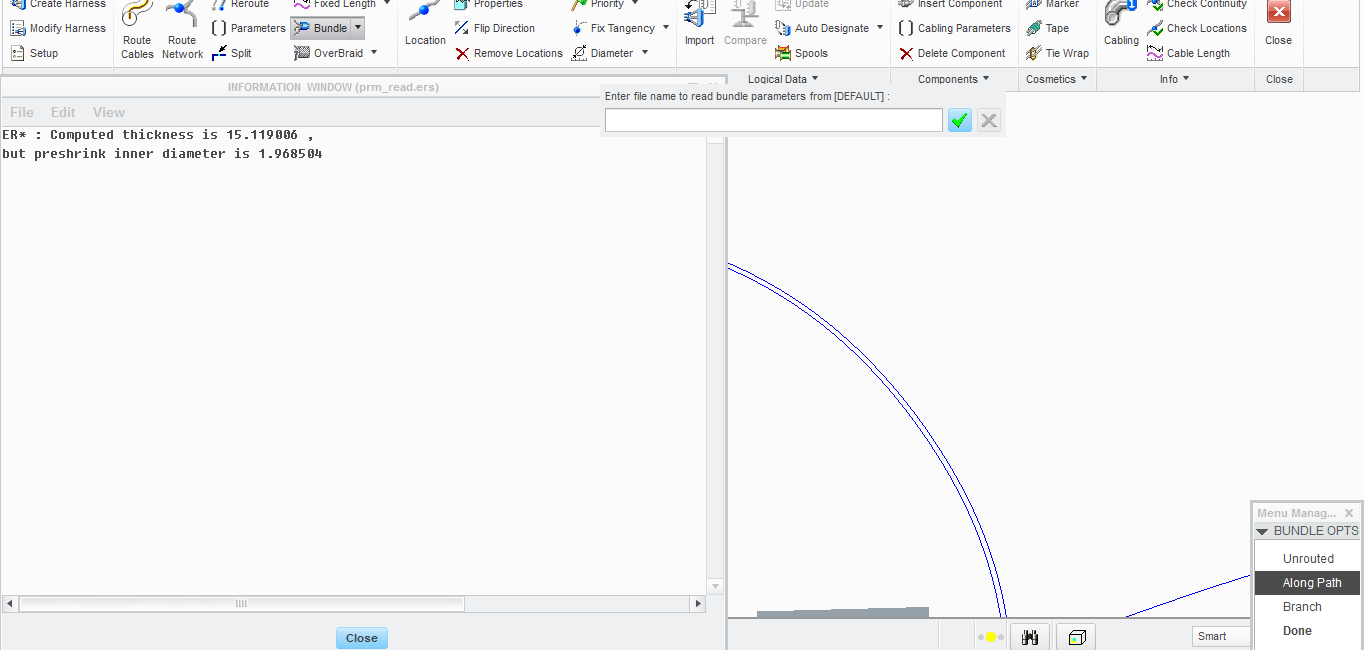 how to add wires to the bundle in pro e cabling ? - PTC Community