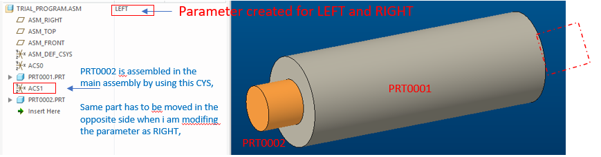 Solved Coordinate System Position Orientation Control In Ptc