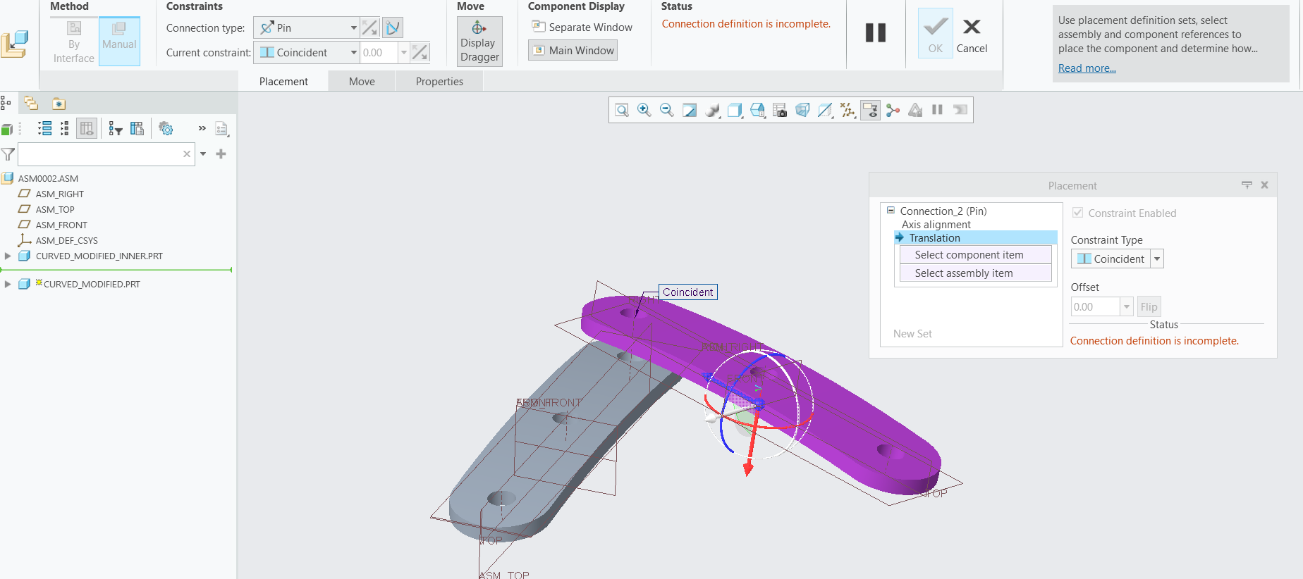 Solved Help Creating An Assembly Ptc Community