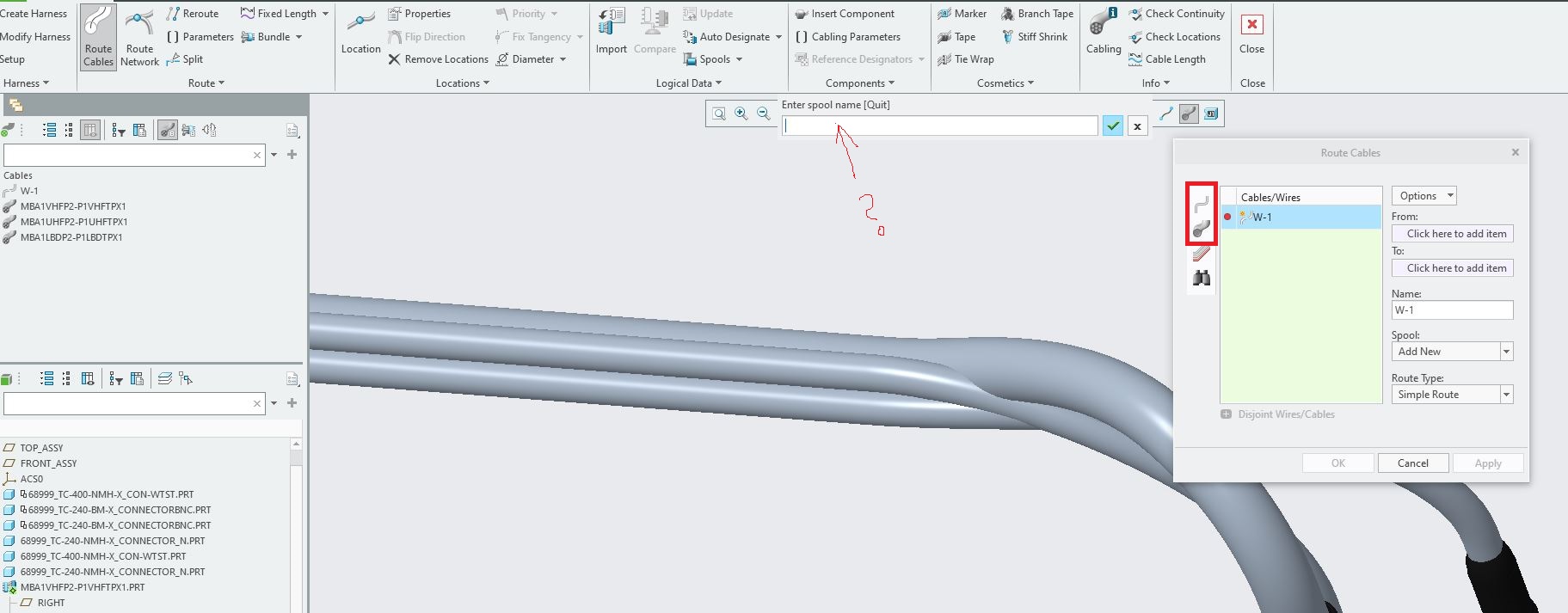 When to create WIRE and when to create CABLE - PTC Community
