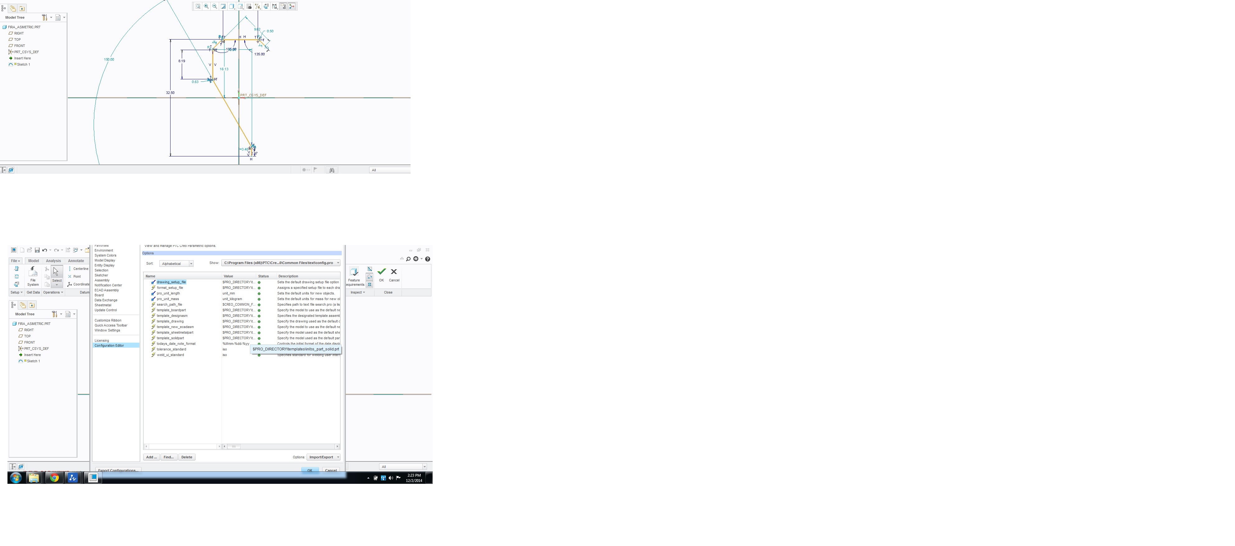 Solved Import Sketch Ptc Community