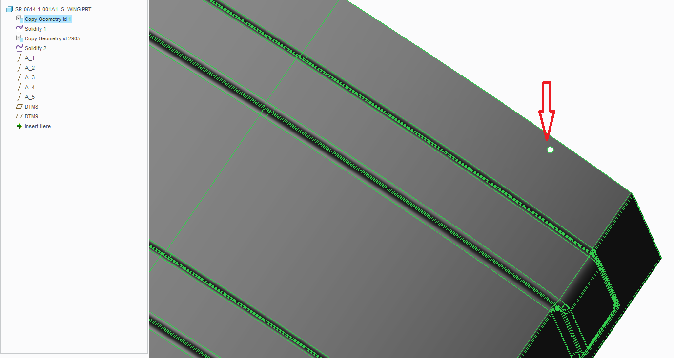 Solved: How to edit copied geometry in assembly part - PTC Community