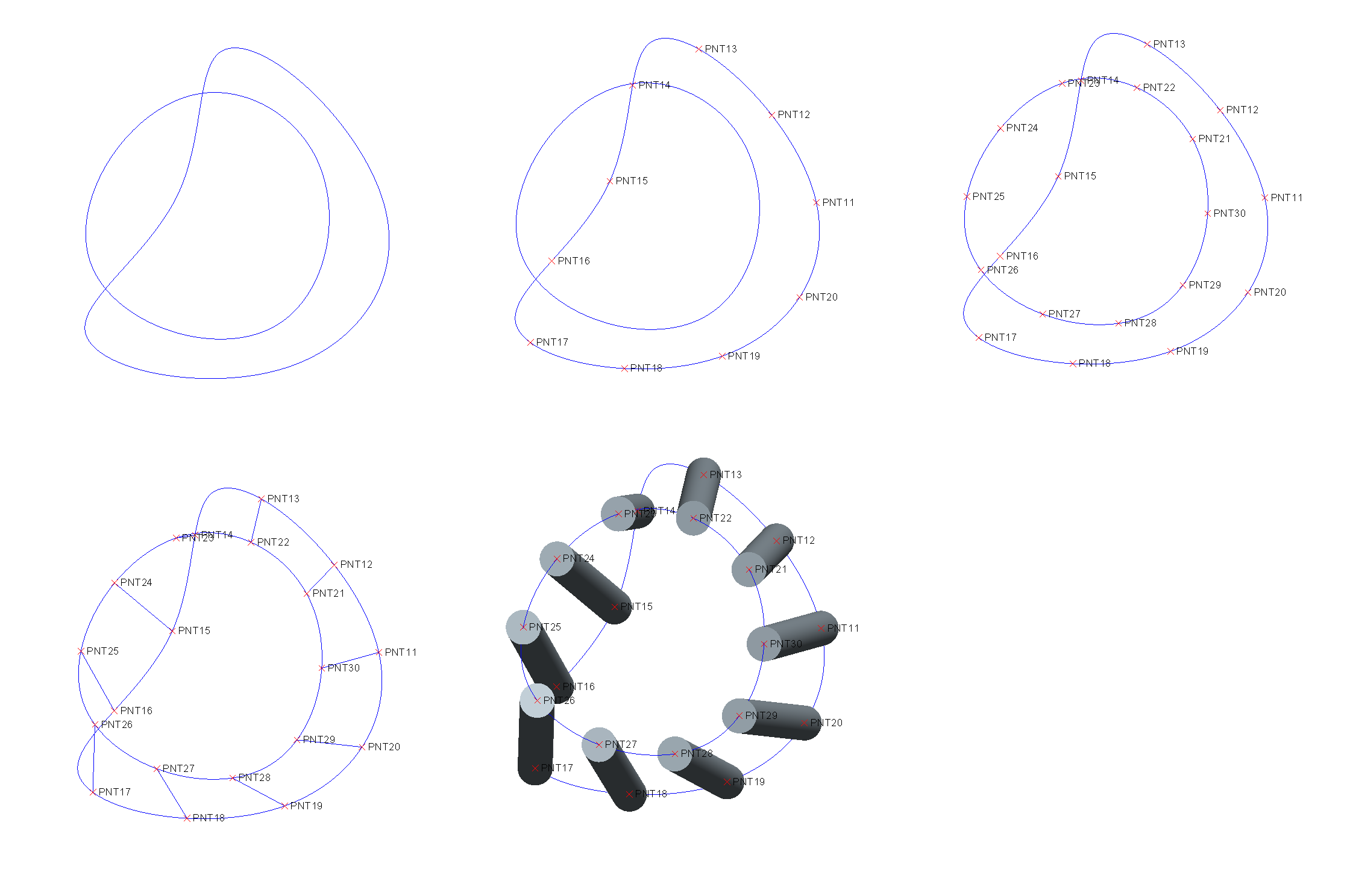 How can I create a reference pattern of curves bet... - PTC Community