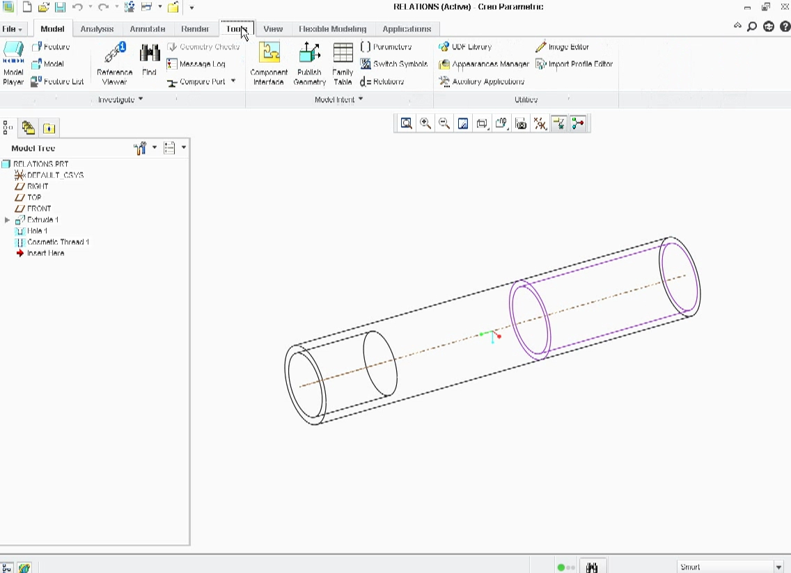Creating A Relationship Between Parameters And Dim Ptc Community
