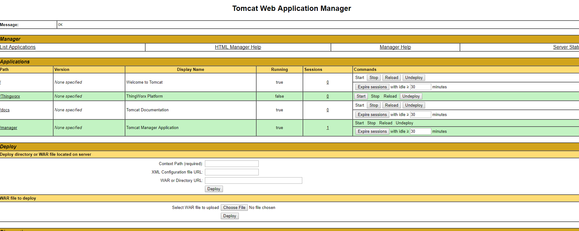 Solved Unable To Start Thingworx Composer Ptc Community