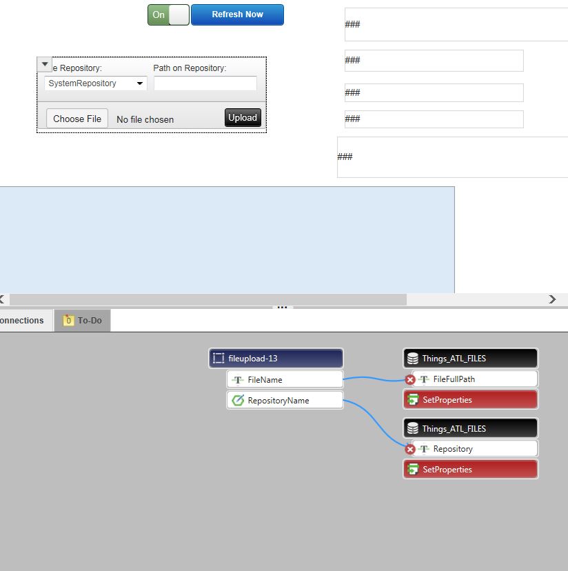 Solved: Problem Link FileUpload Widget - PTC Community