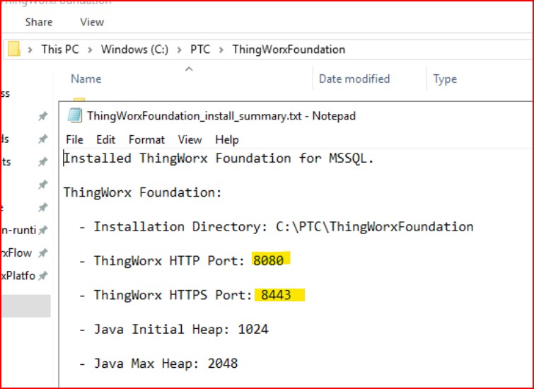 Solved Cannot Access Thingworx Flow Ptc Community
