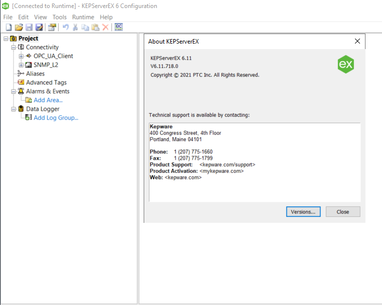 Solved: OPC UA Client Driver License - PTC Community