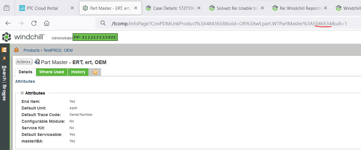 Solved: Windchill Reporting on Problem Reports with Affect... - PTC Community