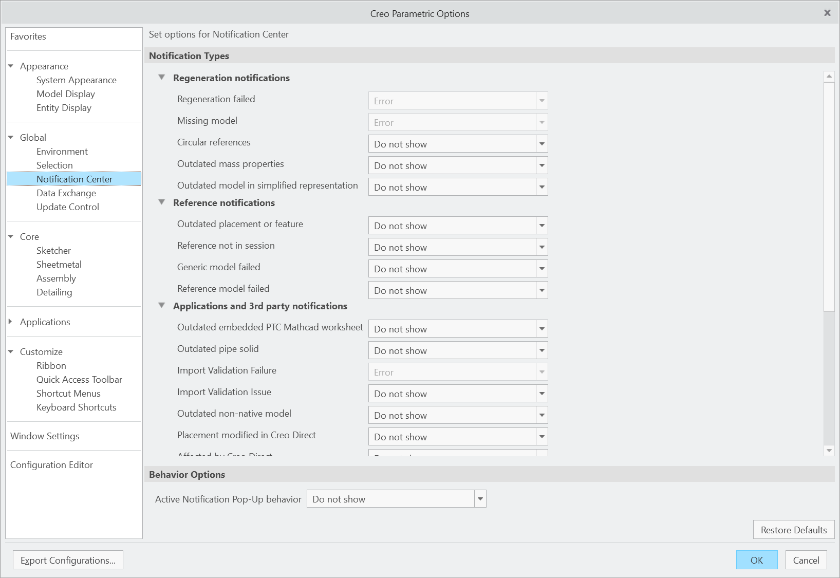 Solved Information Window Hindering Work Ptc Community 