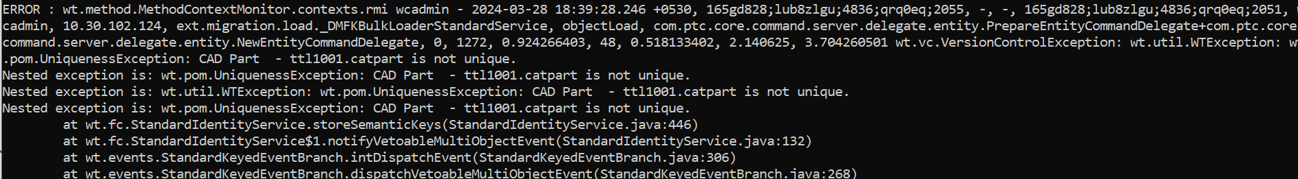 Solved: How to handle master object creation while creatin... - PTC Community
