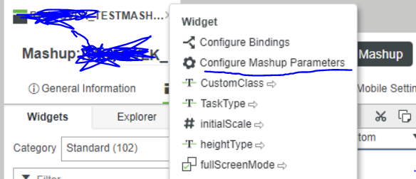 Solved: List Widget to Contained Mashup - PTC Community