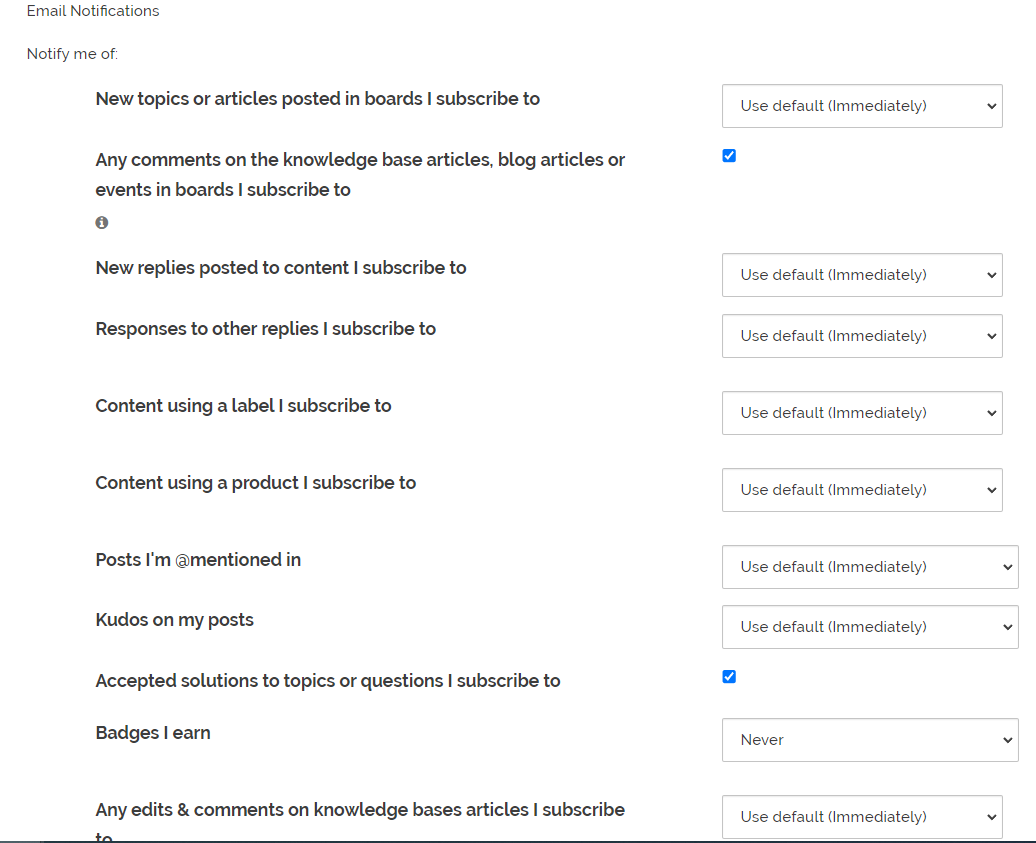 Solved: Don't get email notices when someone responds to m... - PTC Community
