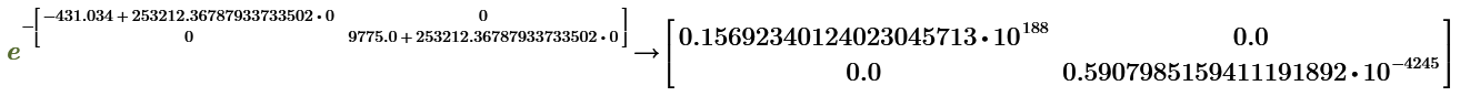 Solved: Exponential with matrix as exponent calculation er... - PTC Community