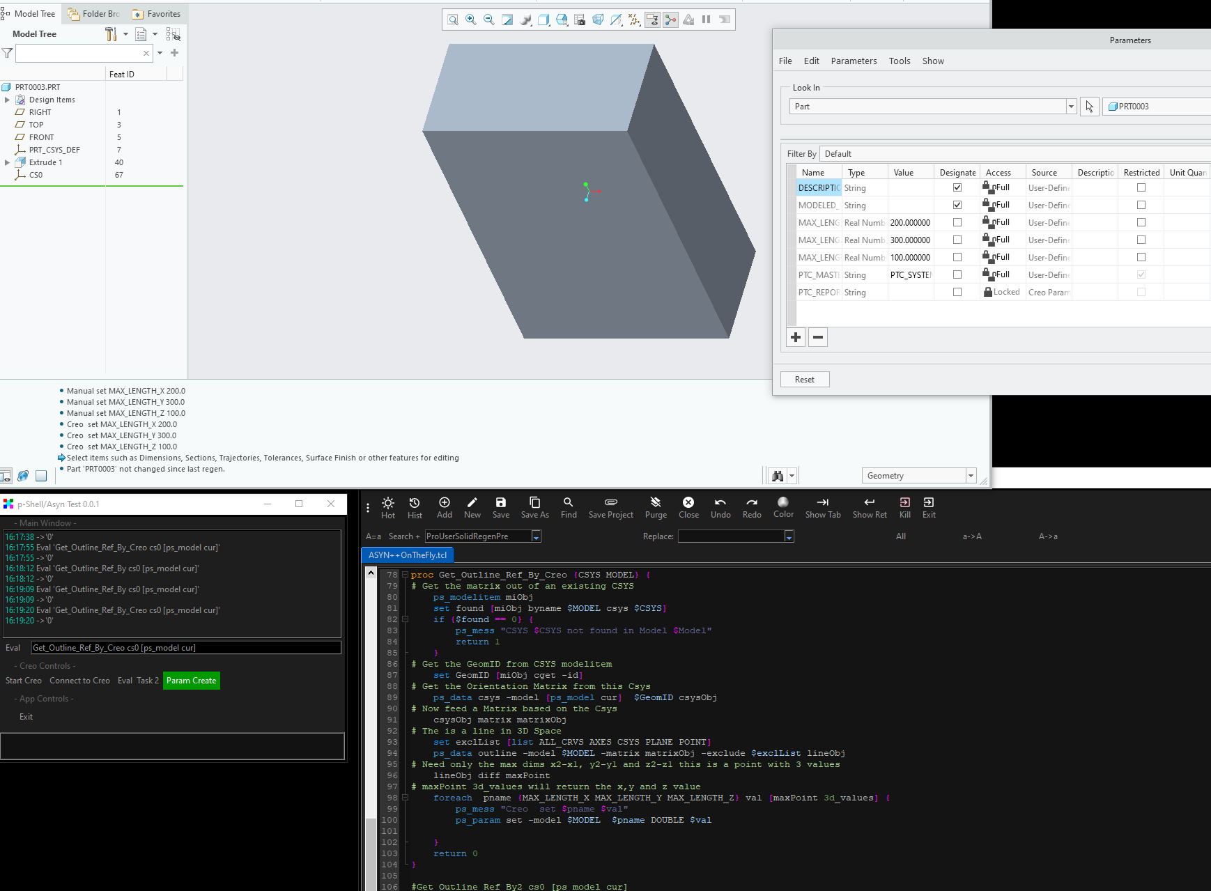 TOOLKIT APPLICATION TO GENERATE POSITION AND MAX D... - PTC Community