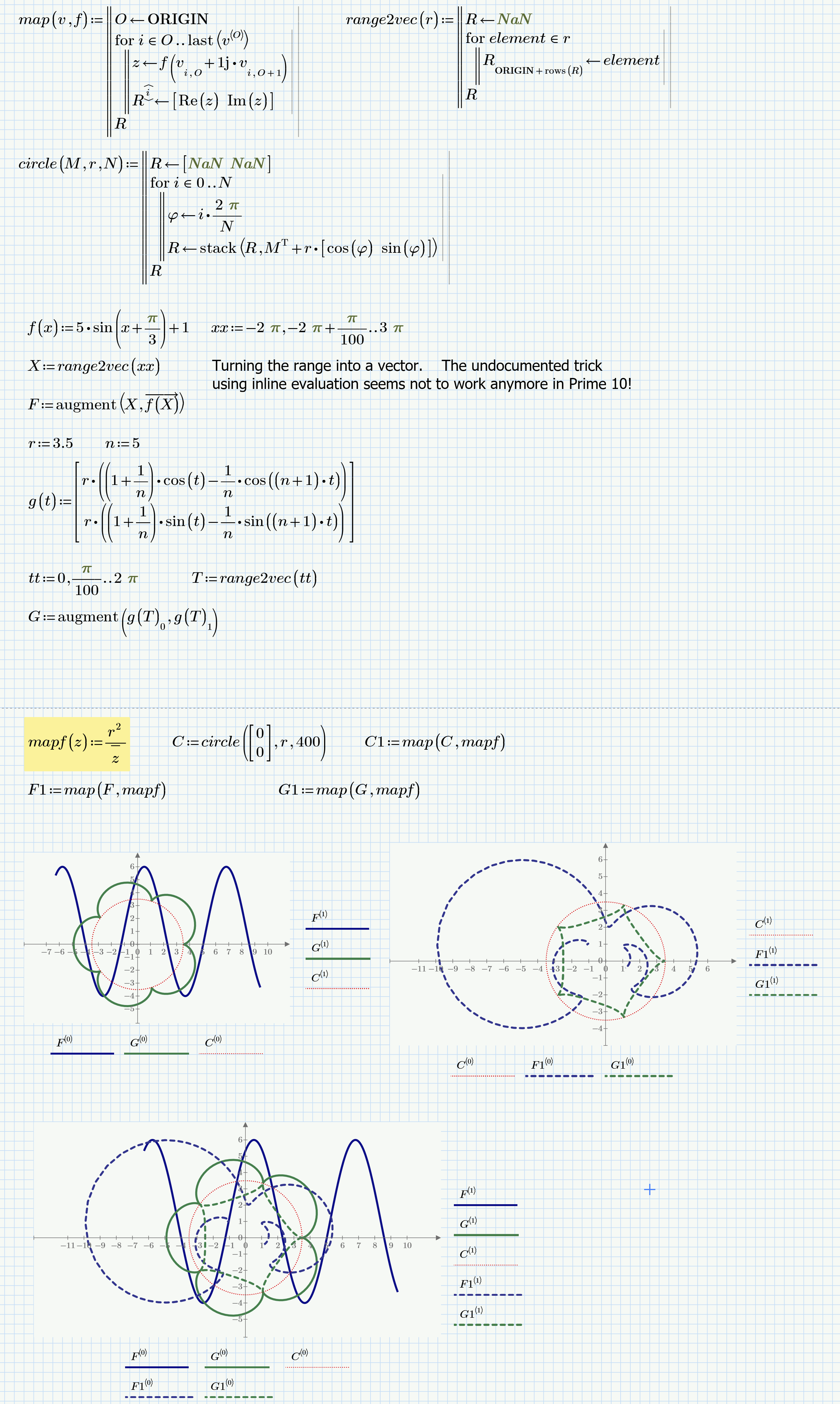 Solved: Conformal Mapping in MATHCAD PRIME - PTC Community