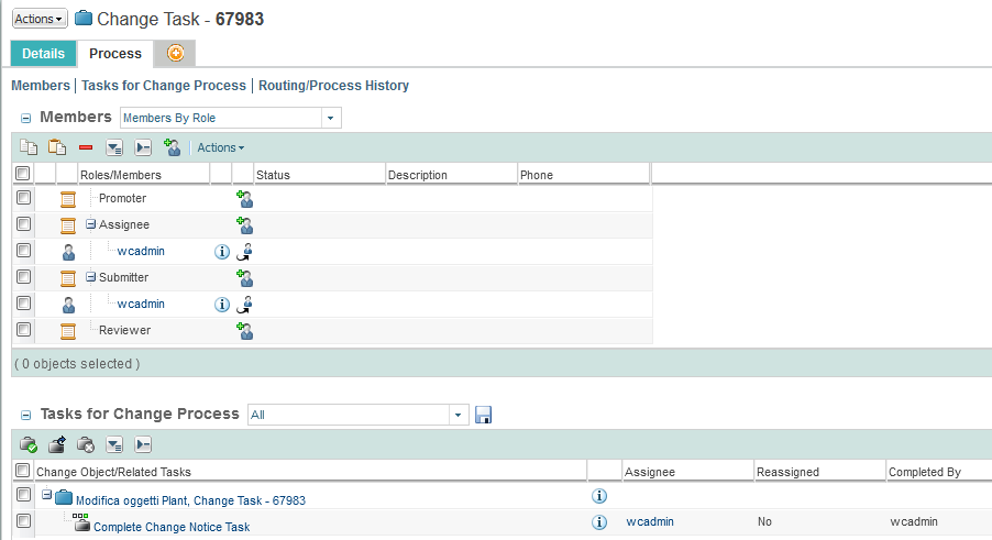 Change Request Overall Completion Status (Windchil... - PTC Community